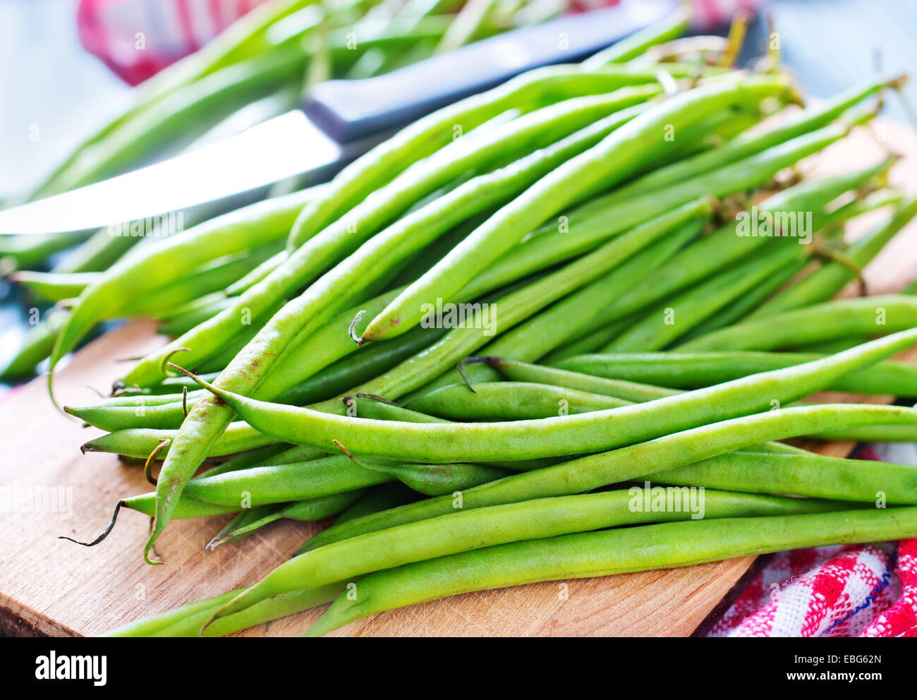 Long beans close up view hi-res stock photography and images - Alamy