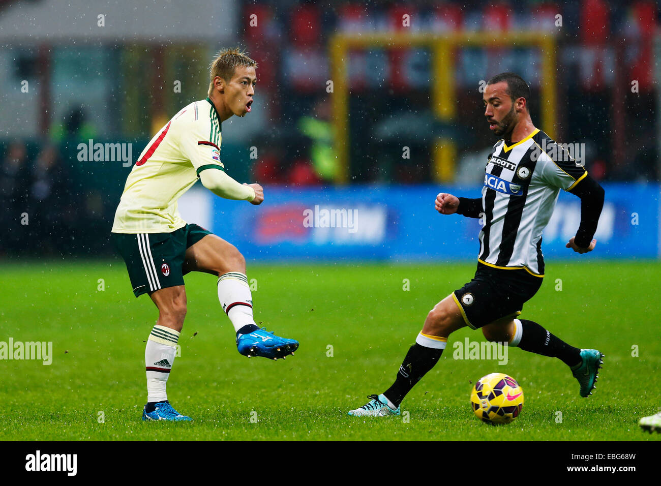 Keisuke Honda (Milan), NOVEMBER 30, 2014 - Football / Soccer : Italian "Serie A" match between ...