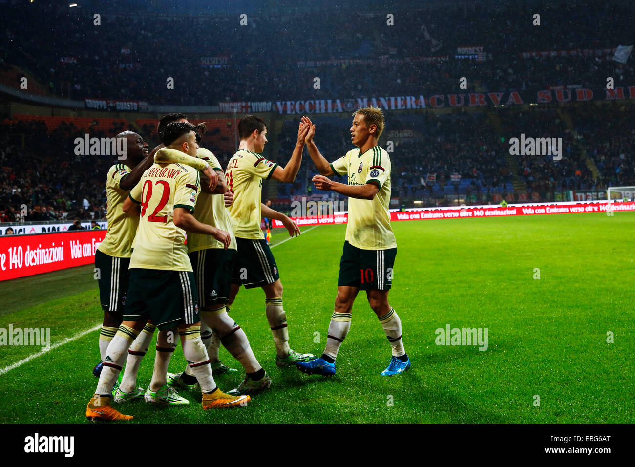 Keisuke Honda (Milan), NOVEMBER 30, 2014 - Football / Soccer : Italian "Serie A" match between ...