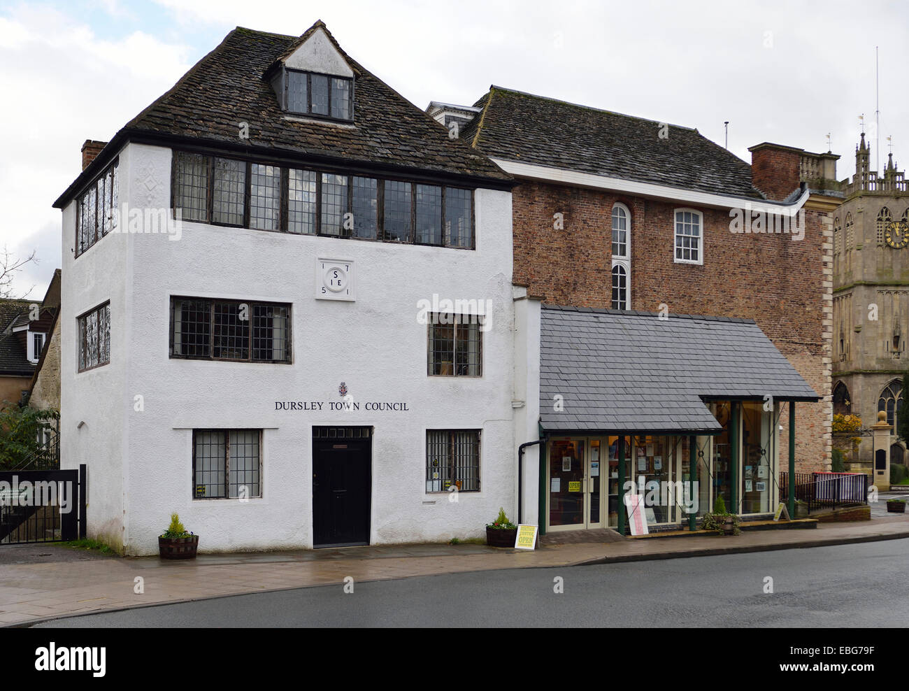 Jacob's House, 1751 Home of Dursley Town Council Stock Photo - Alamy