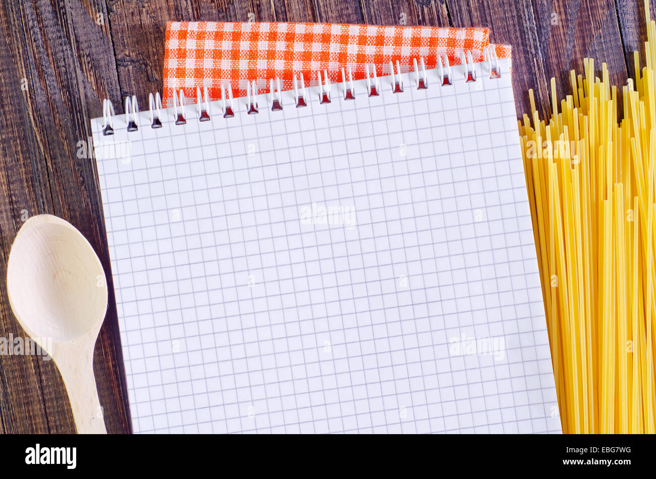 note for recipe Stock Photo - Alamy