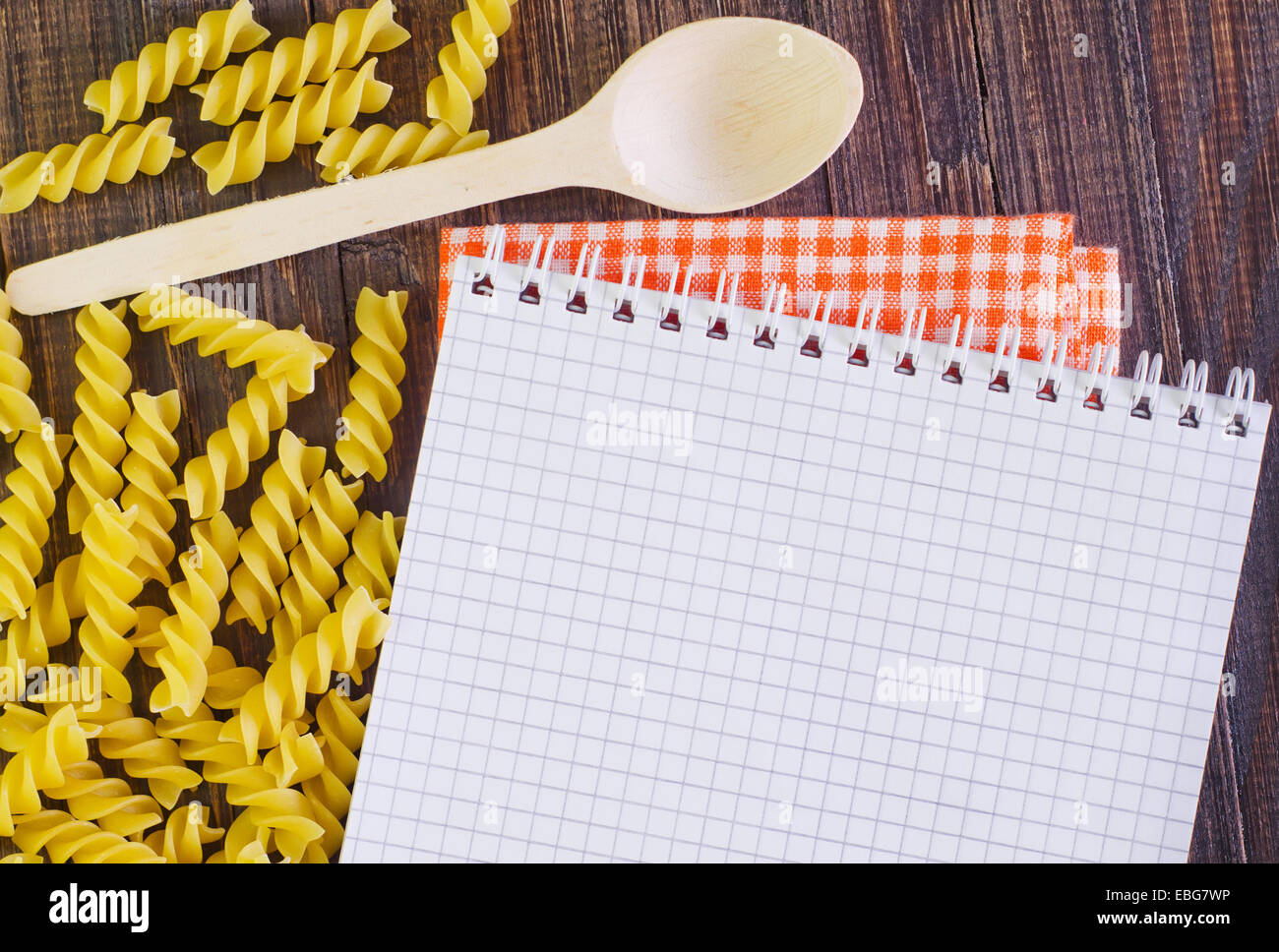 note for recipe Stock Photo - Alamy