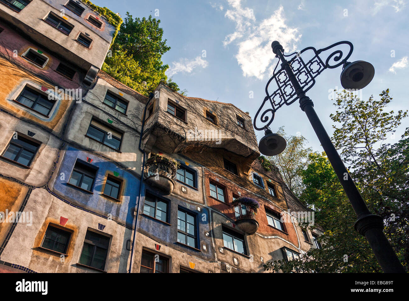 Hundertwasser building design hi-res stock photography and images - Alamy