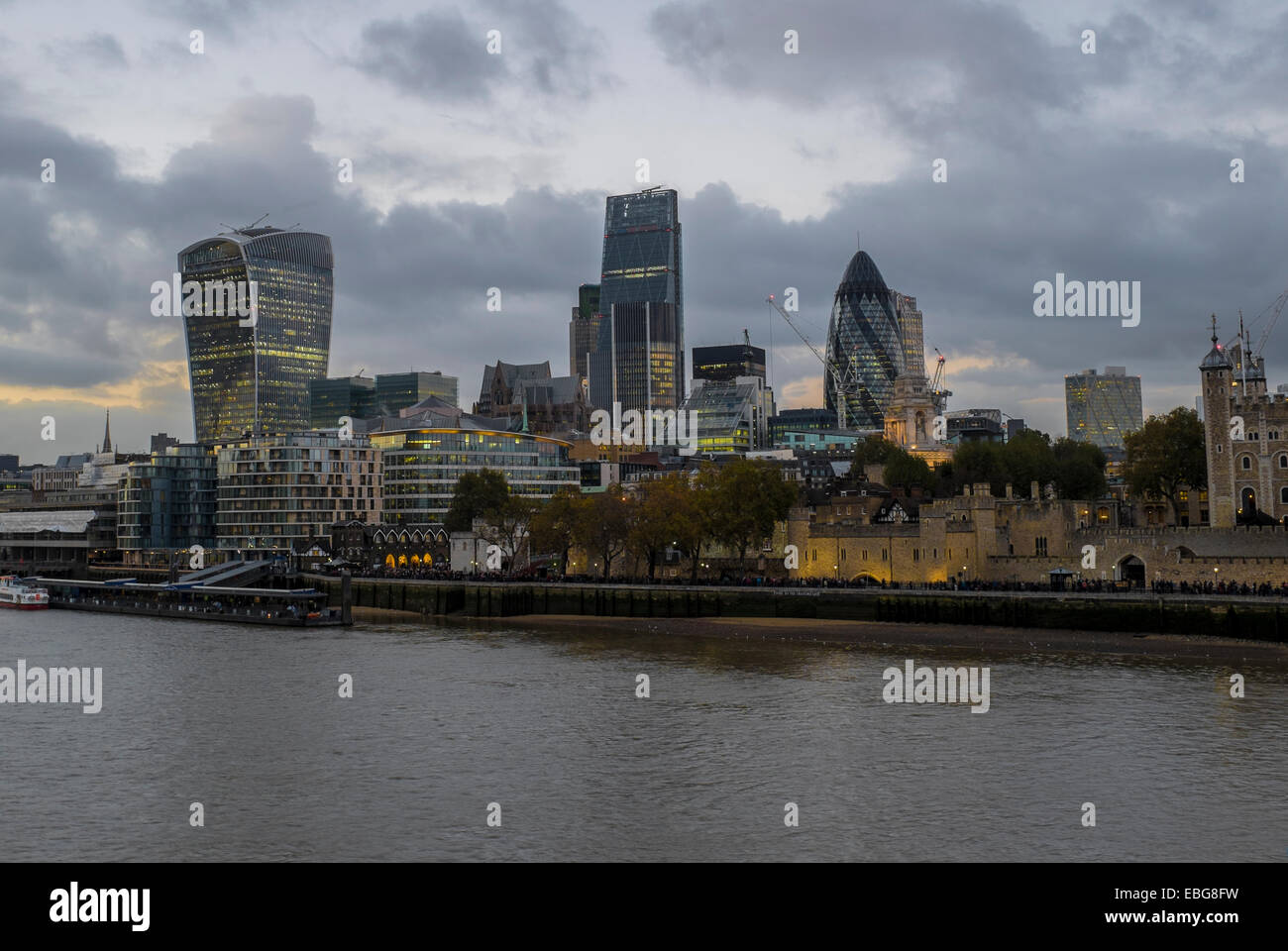 Cityscape capital city england view buildings hi-res stock photography ...
