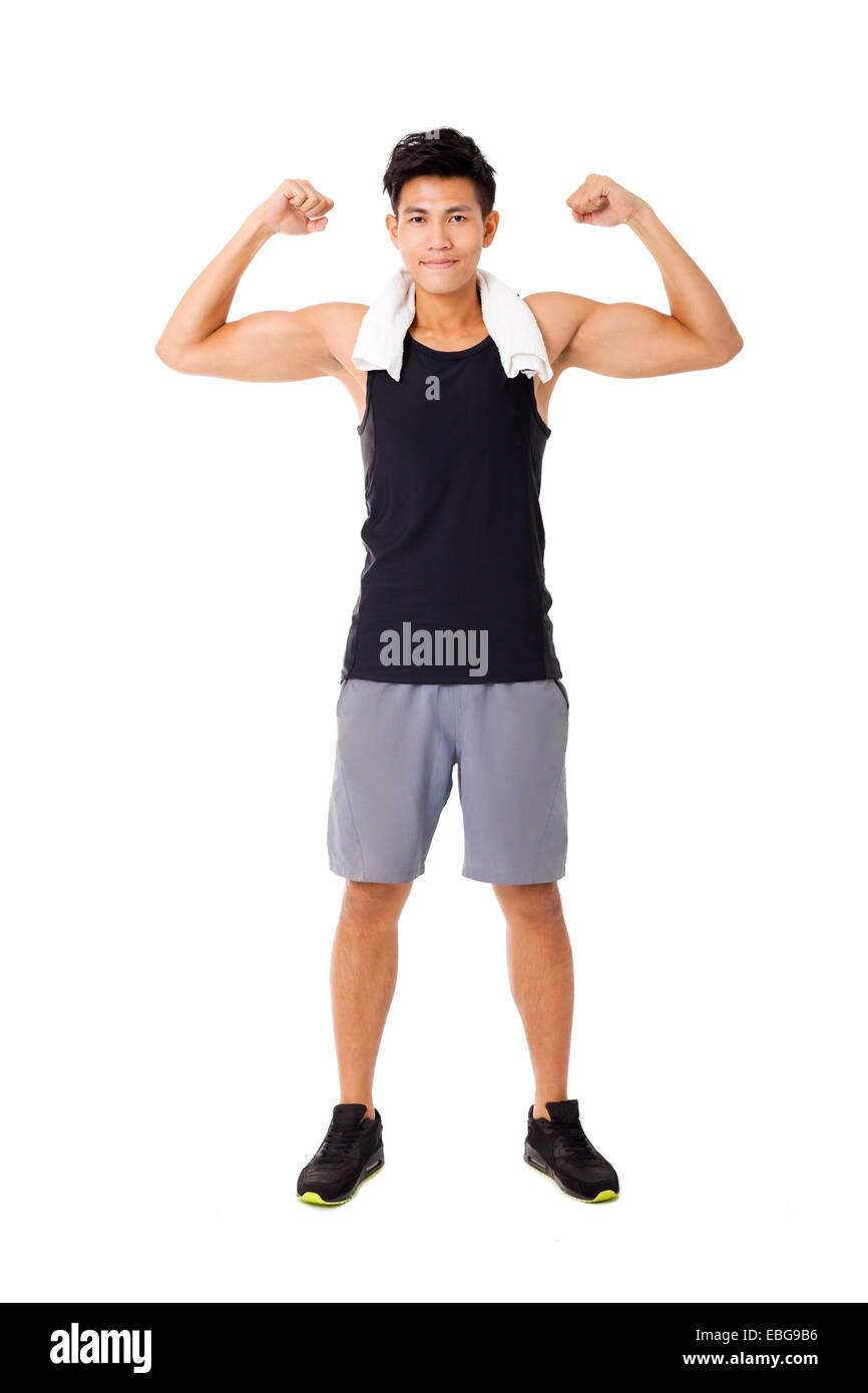 Muscle man Cut Out Stock Images & Pictures - Alamy