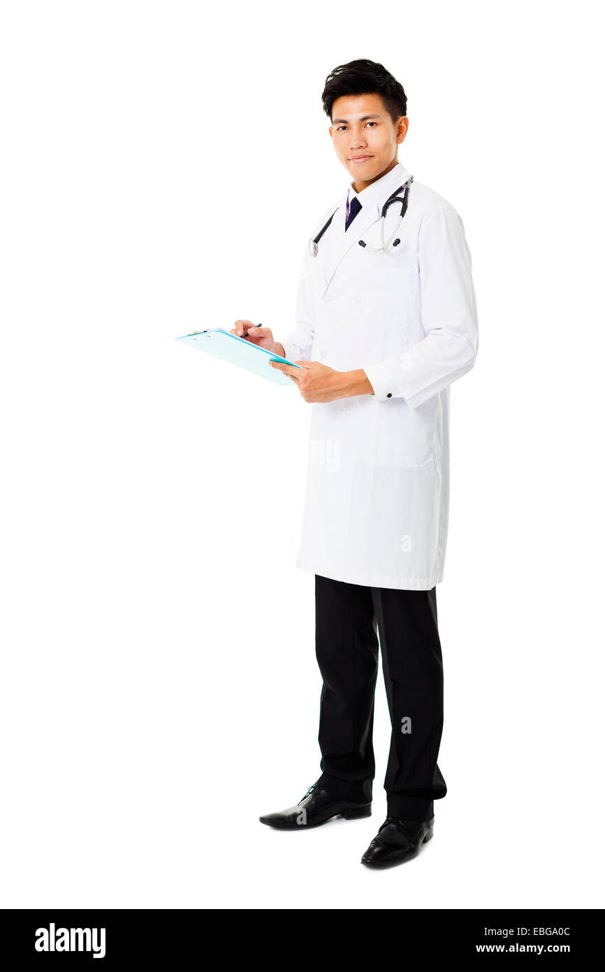 Asian doctor young handsome Cut Out Stock Images & Pictures - Alamy