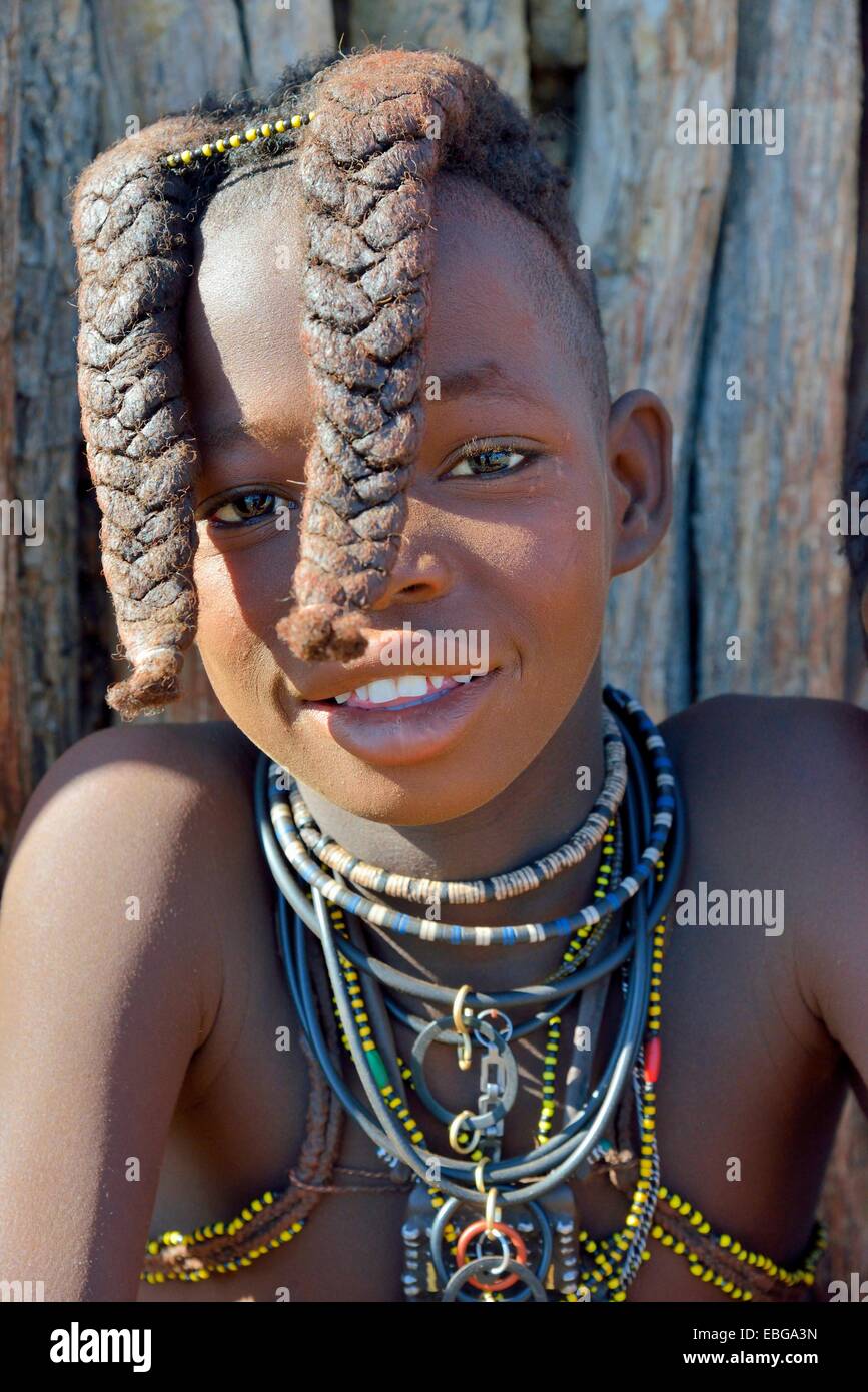Himba girls hi-res stock photography and images - Alamy