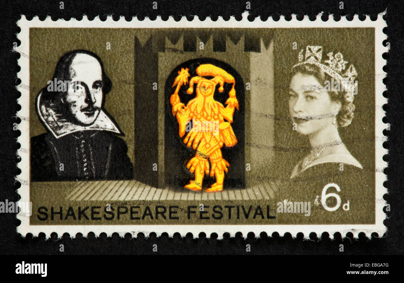 Shakespeare stamp hi-res stock photography and images - Alamy