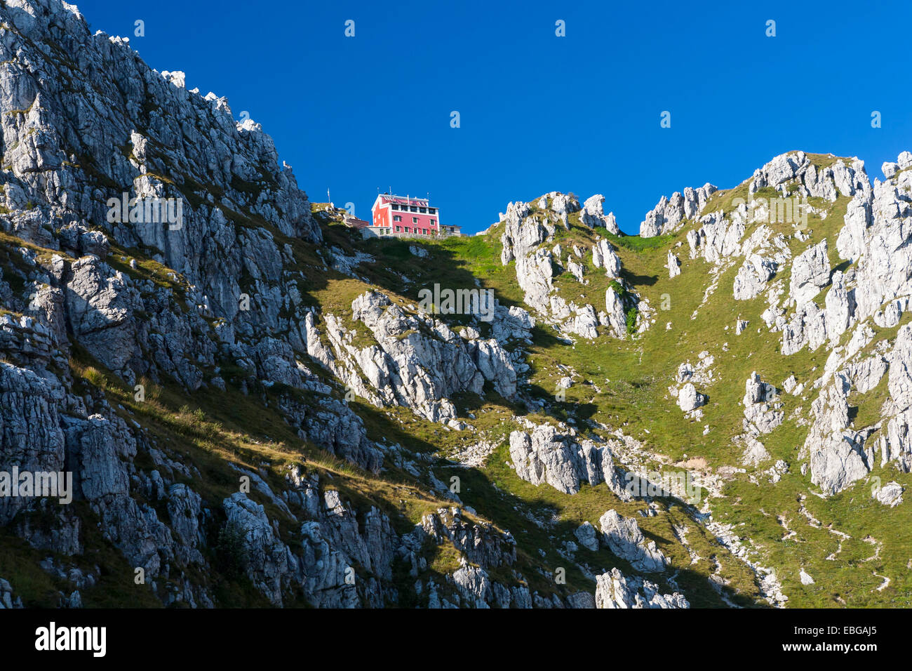Rifugio Azzoni on Monte Resegone, near Morterone, Lecco province ...