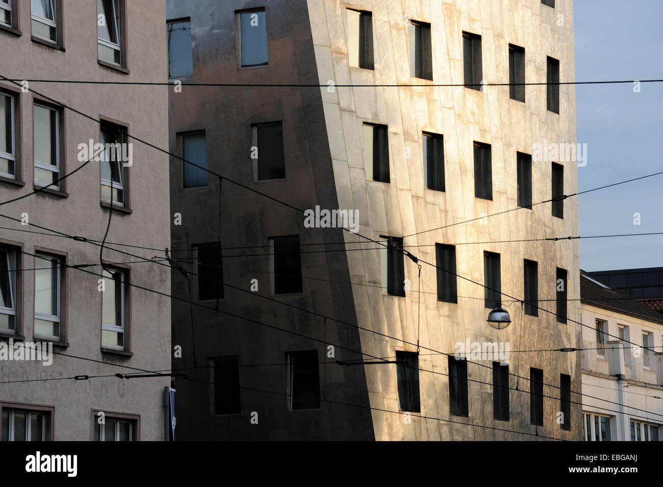 Gehry Tower, tower by architect Frank O. Gehry, modern architecture in ...