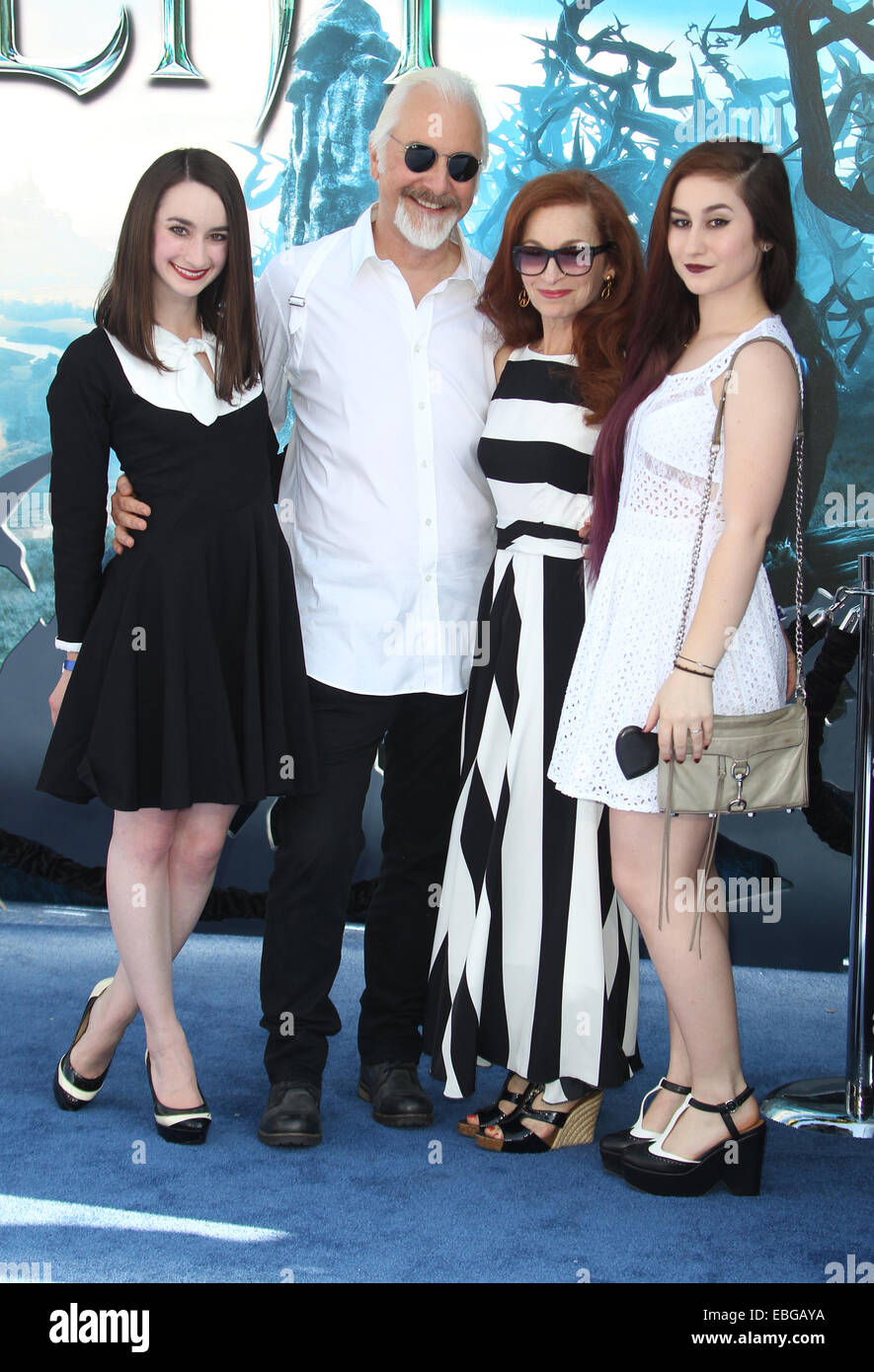 MALEFICENT Hollywood Premiere Featuring: Rick Baker,Family Where: Los ...