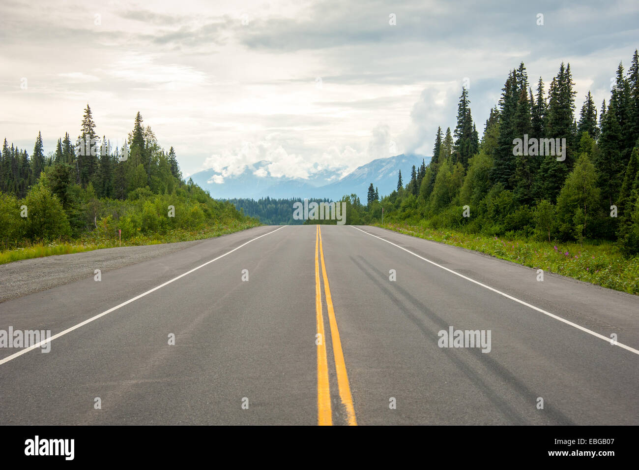 Parks Highway, Alaska Stock Photo - Alamy