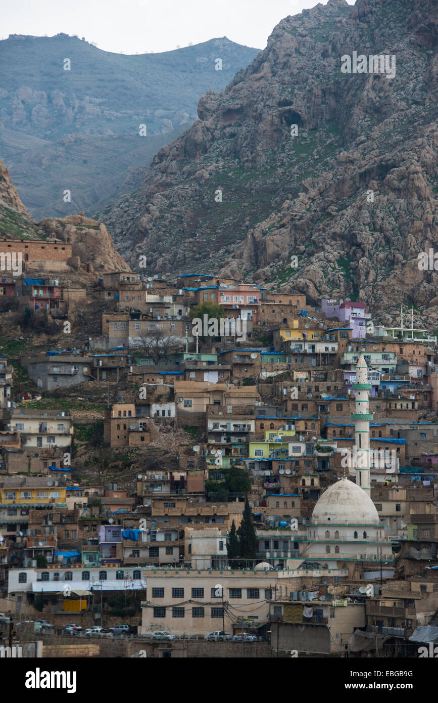 Ancient town of Aqrah, Aqrah, Iraqi Kurdistan, Iraq Stock Photo - Alamy