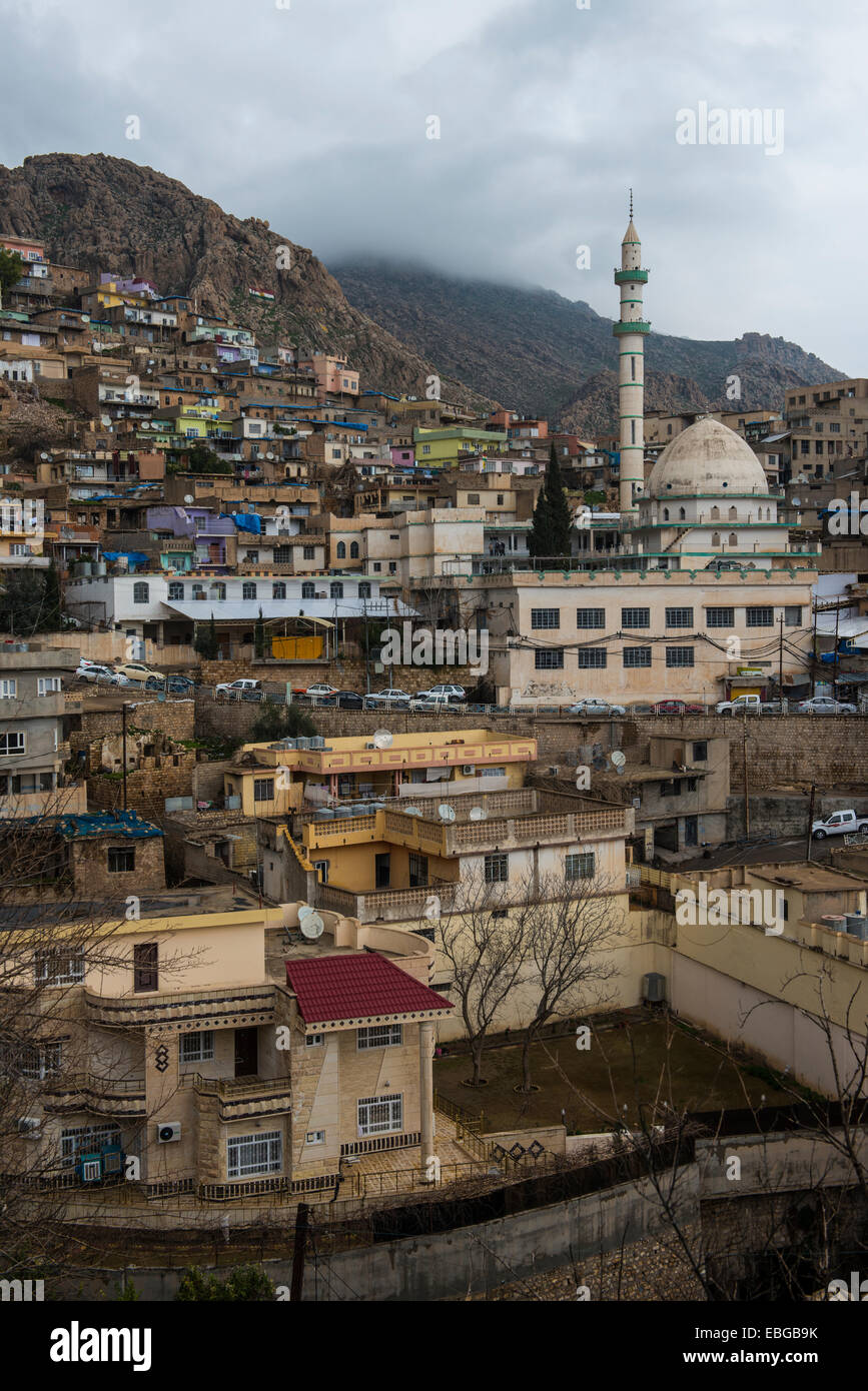 Ancient town of Aqrah, Aqrah, Iraqi Kurdistan, Iraq Stock Photo - Alamy