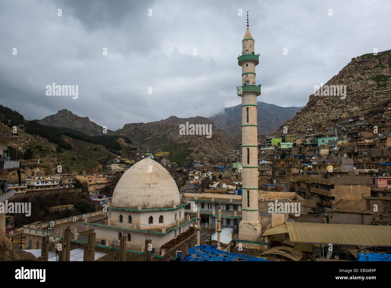 Ancient town of Aqrah, Aqrah, Iraqi Kurdistan, Iraq Stock Photo - Alamy