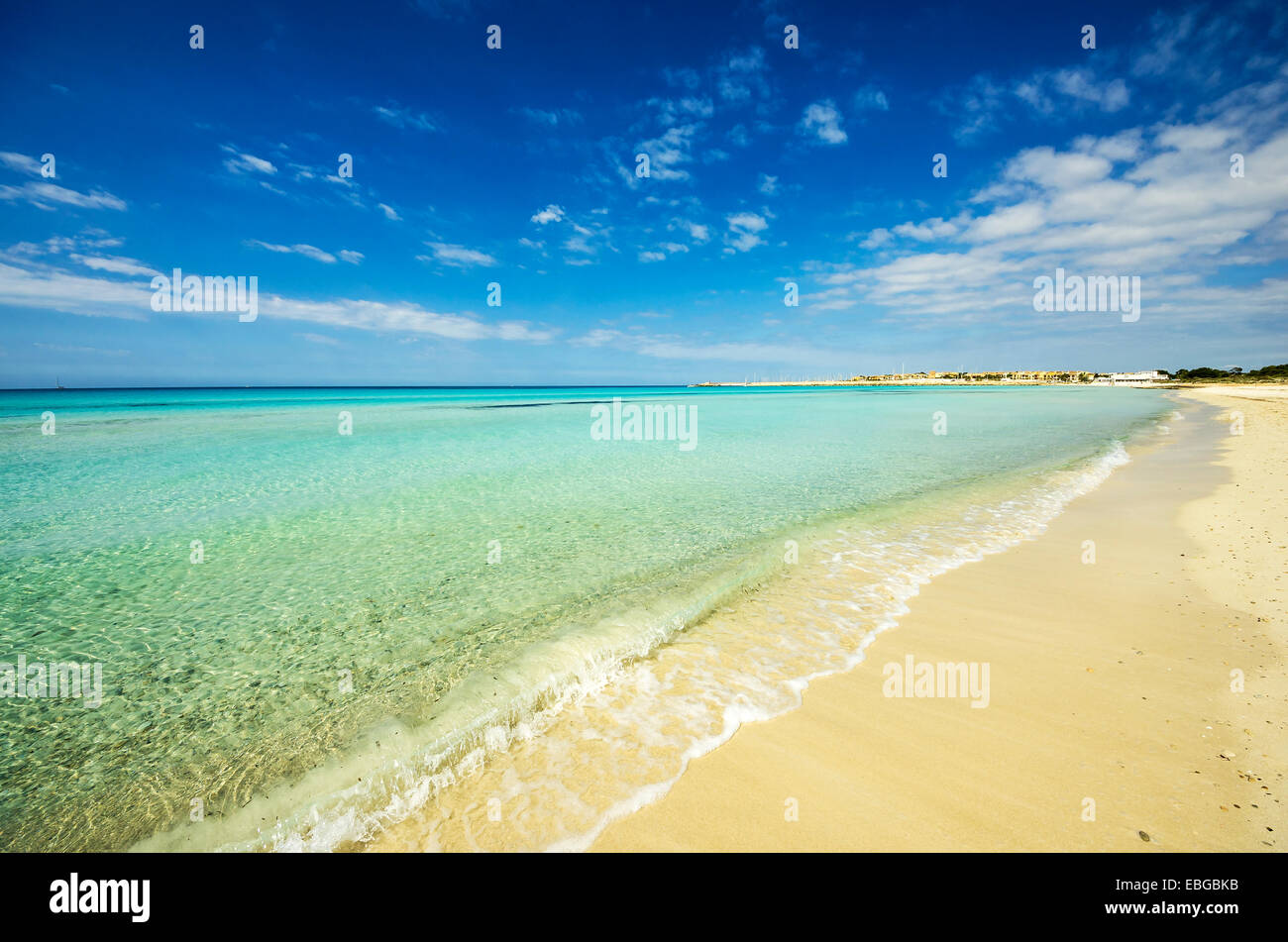 Es Trenc beach, near Rapita, Majorca, Balearic Islands, Spain Stock ...