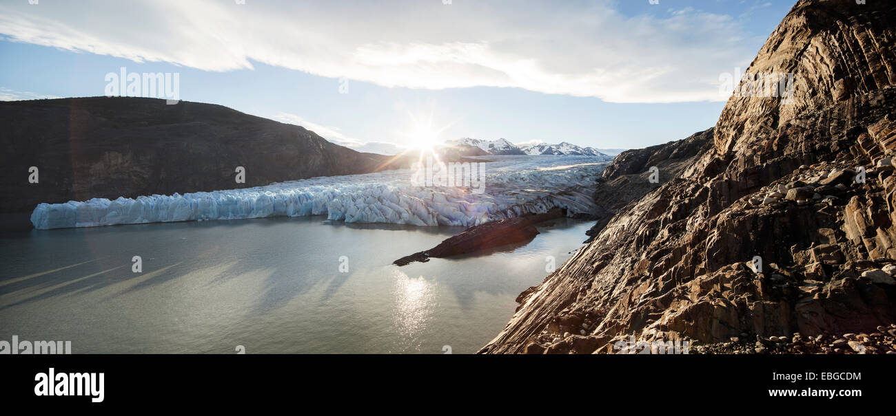 Grey glacier lake torres hi-res stock photography and images - Alamy