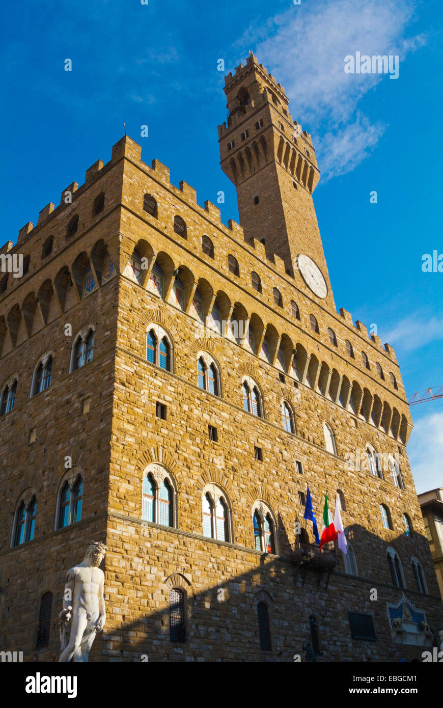 Palazzo Vecchio, Piazza della Signoria square, Florence, Tuscany, Italy ...