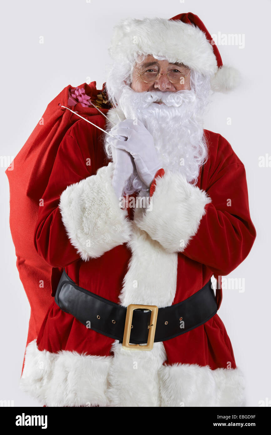 Man dress as santa claus hi-res stock photography and images - Alamy