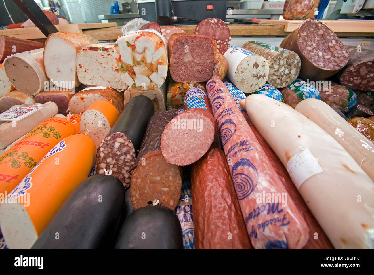German butcher shop hi-res stock photography and images - Alamy
