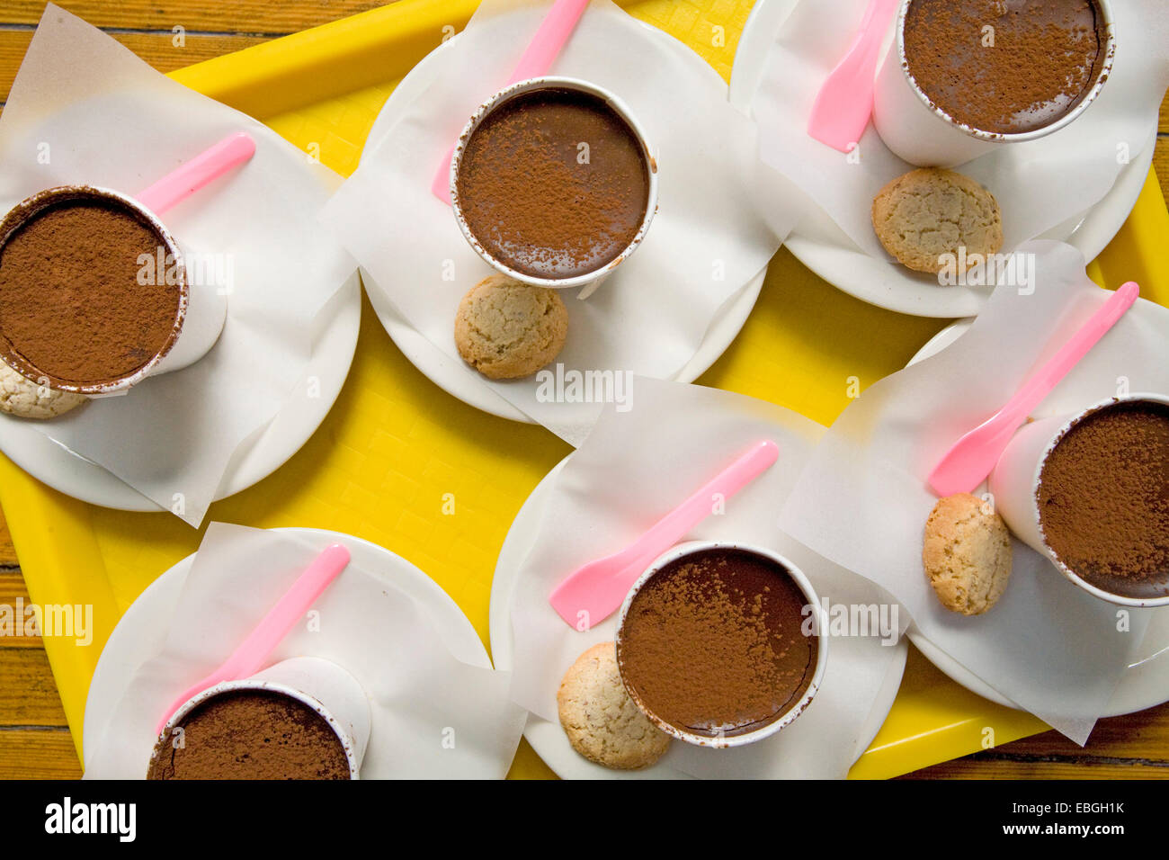 Chocolate Desserts, Cluny ArtBar, Old Montreal, Quebec Provence, Canada ...