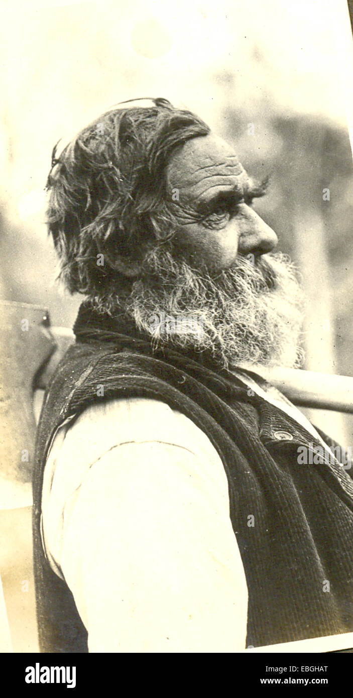 Postcard portrait of countryman Stock Photo - Alamy