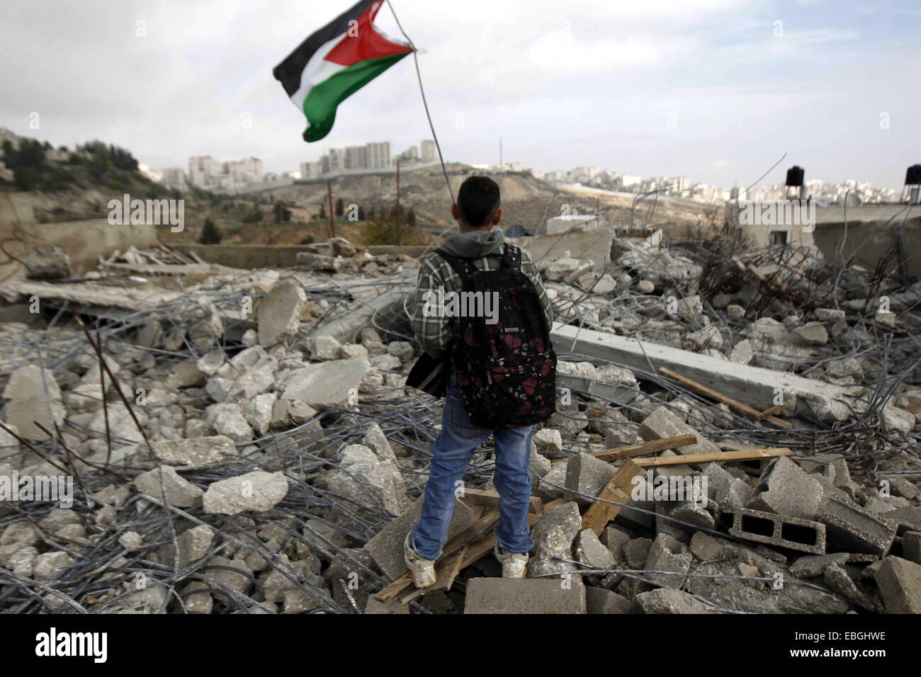 Issawiya, Jerusalem, Palestinian Territory. 1st Dec, 2014. A ...