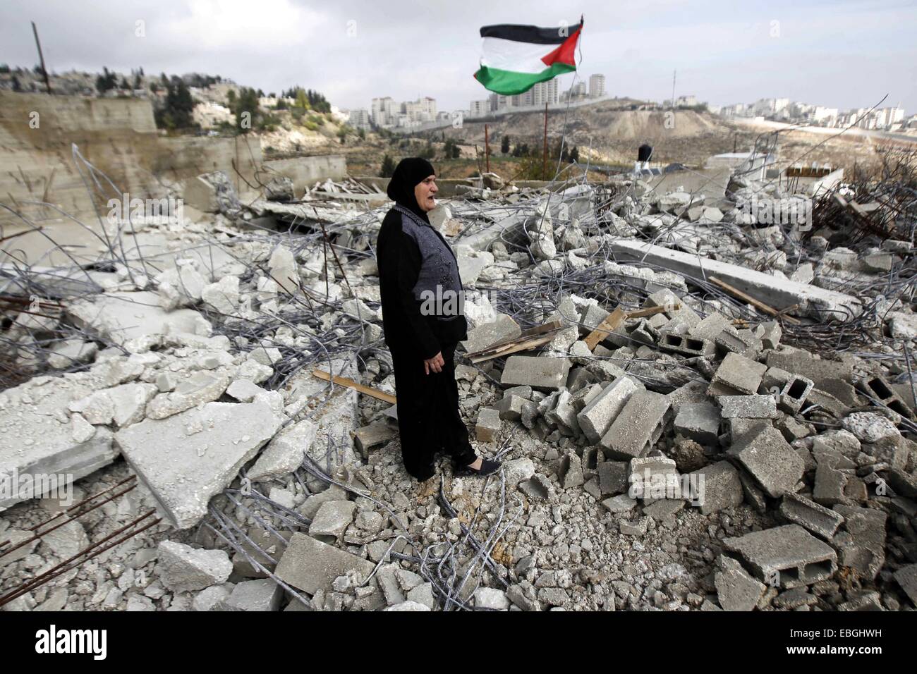 Issawiya, Jerusalem, Palestinian Territory. 1st Dec, 2014. A ...