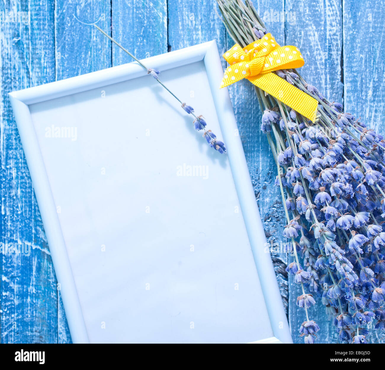 frame and lavender Stock Photo - Alamy
