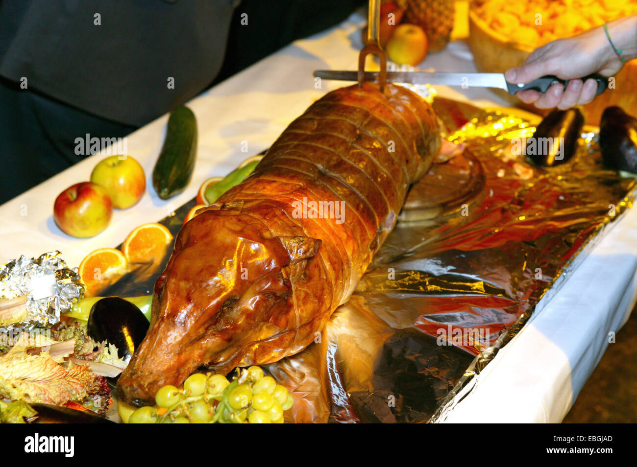 Razorback pig hi-res stock photography and images - Alamy