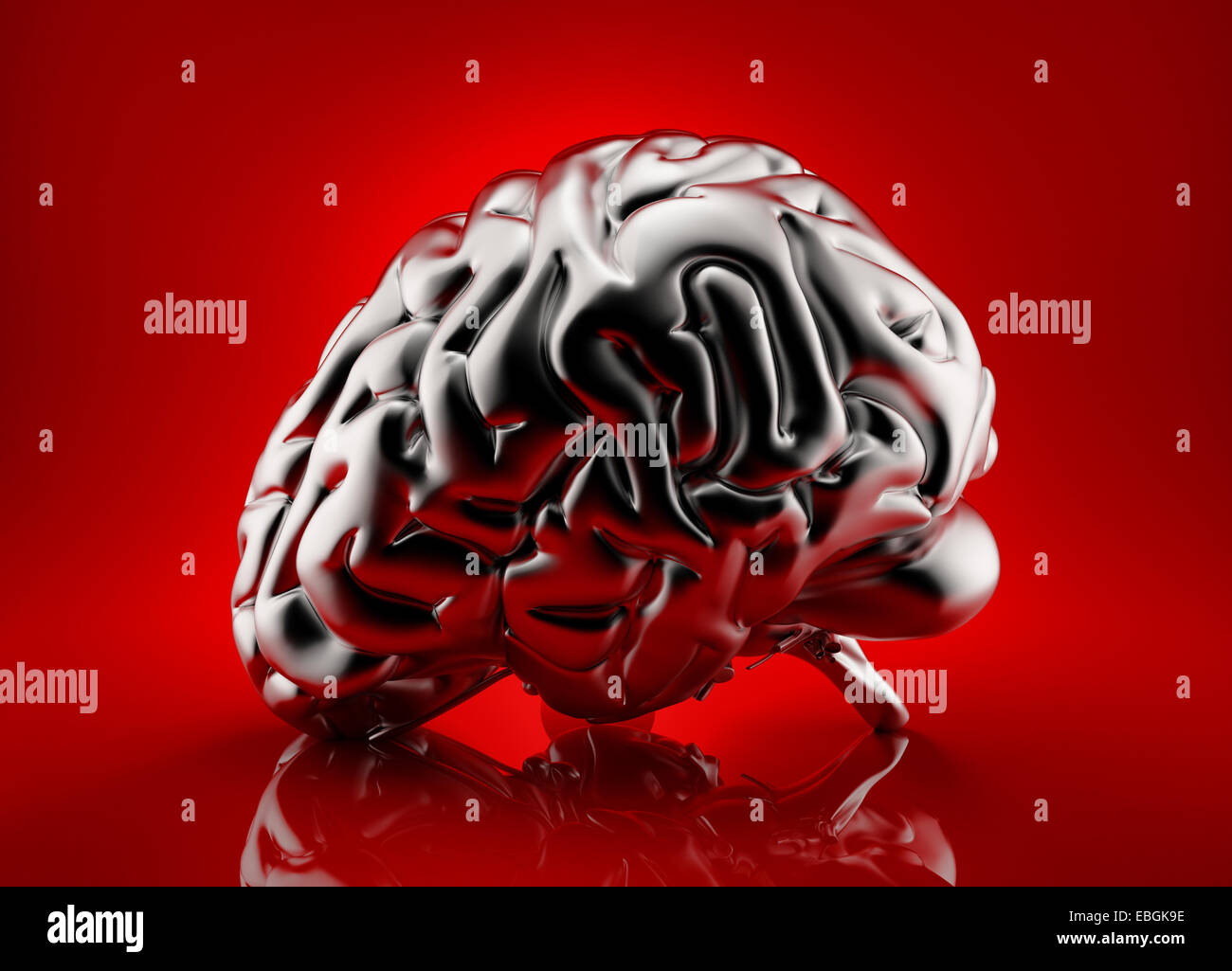 Brain metal hi-res stock photography and images - Alamy