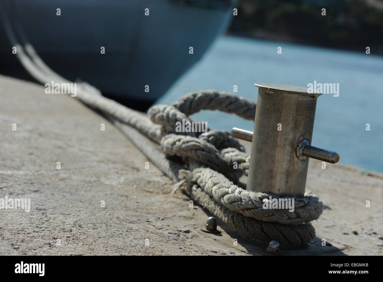 boat in port Stock Photo - Alamy