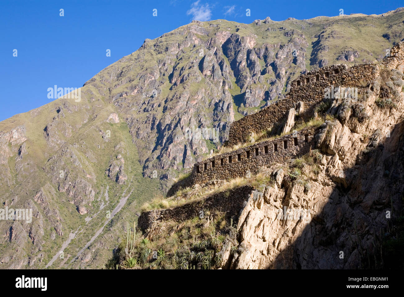 Ollantaytambo Fortress, Peru, Ollanta Stock Photo - Alamy