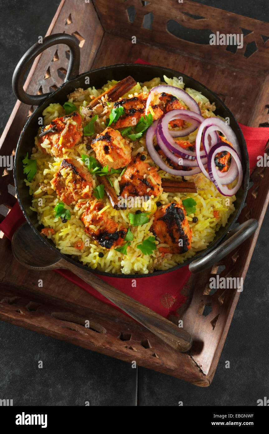 Biryani rice briyani curry hi-res stock photography and images - Alamy