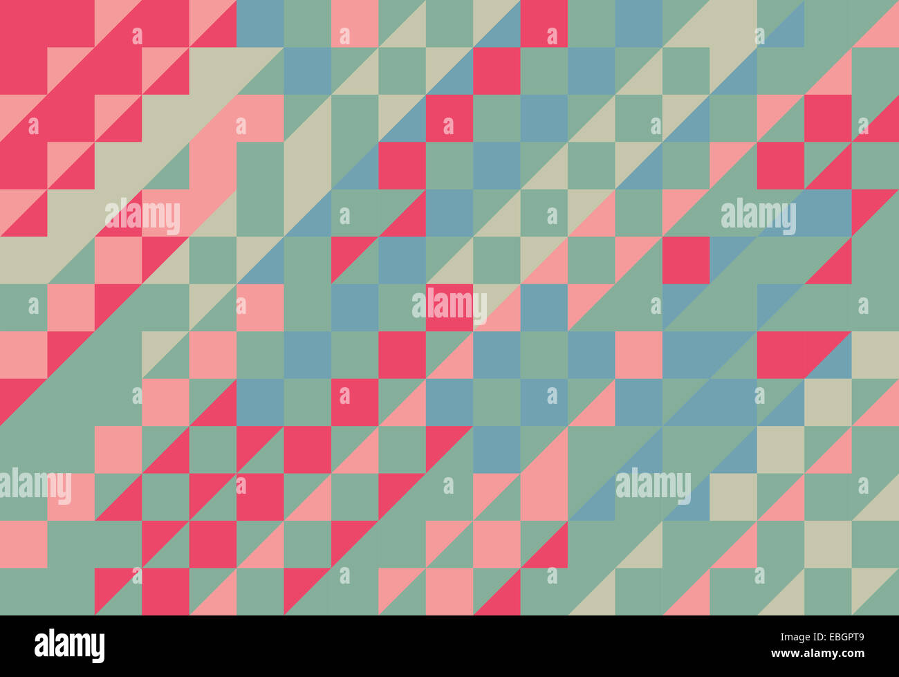 Vector triangle abstract mosaic pattern texture Stock Photo - Alamy