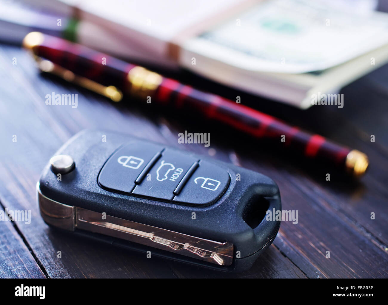 key for car Stock Photo - Alamy