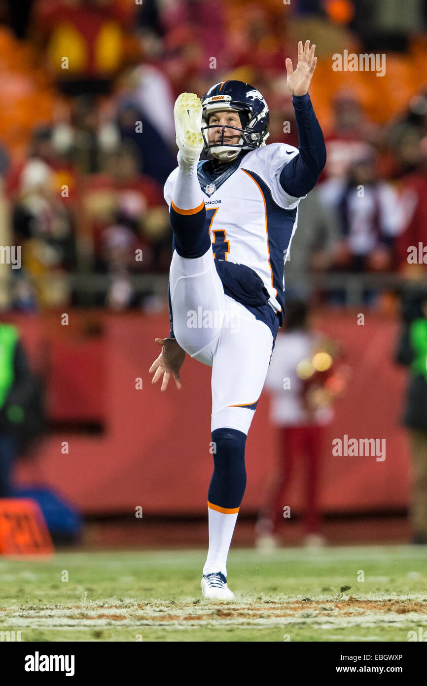 Denver broncos punter hi-res stock photography and images - Alamy