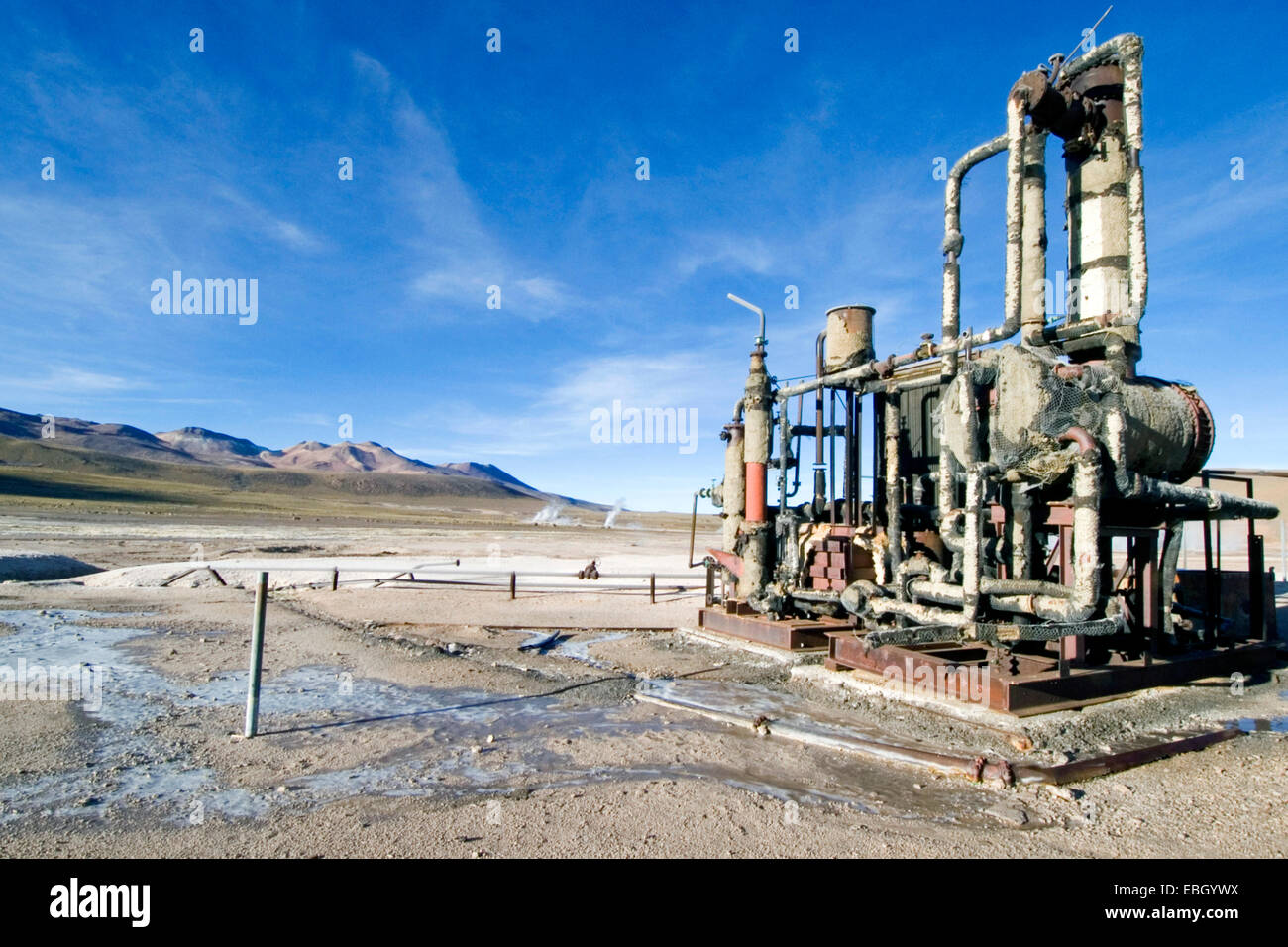 Geothermal power plant geysers hi-res stock photography and images - Alamy