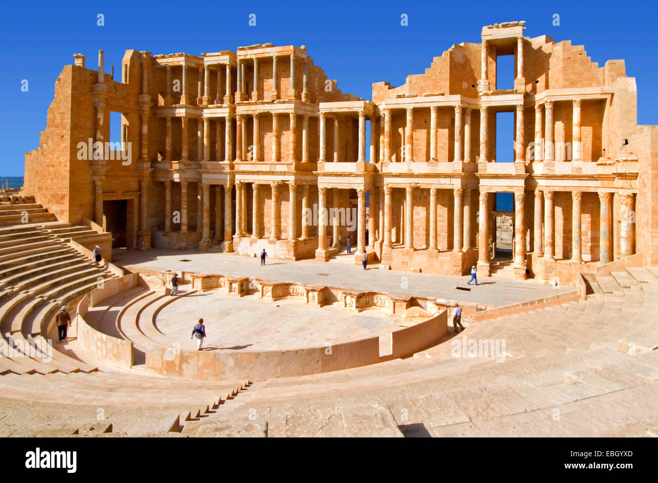 Roman Amphitheatre Sabratha Libya High Resolution Stock Photography and Images - Alamy
