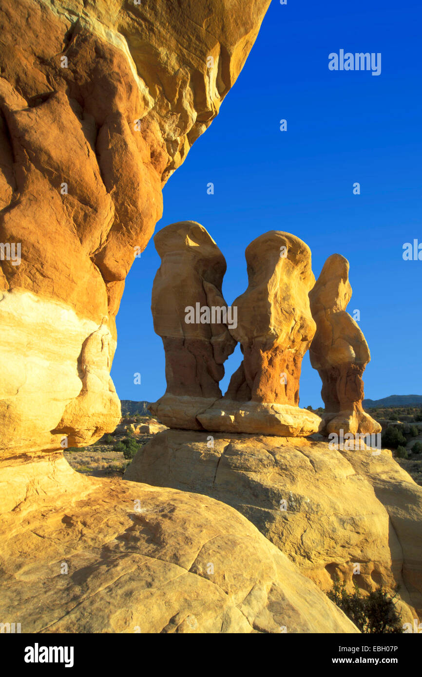 Rockformations in the devils garden hi-res stock photography and images ...