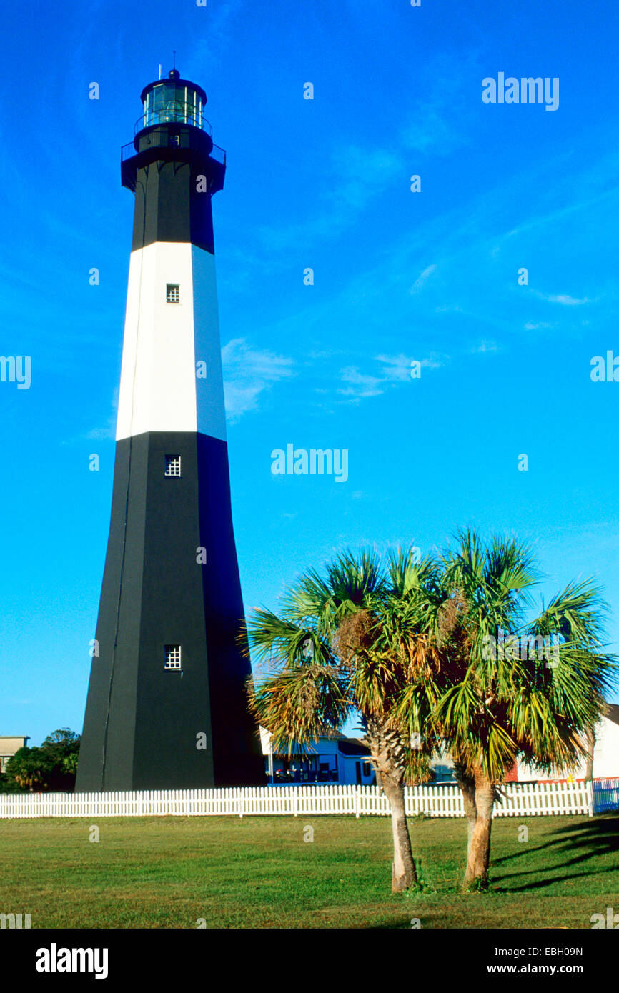 Tybee Island Lighthouse, USA, Georgia, Tybee Island Stock Photo - Alamy