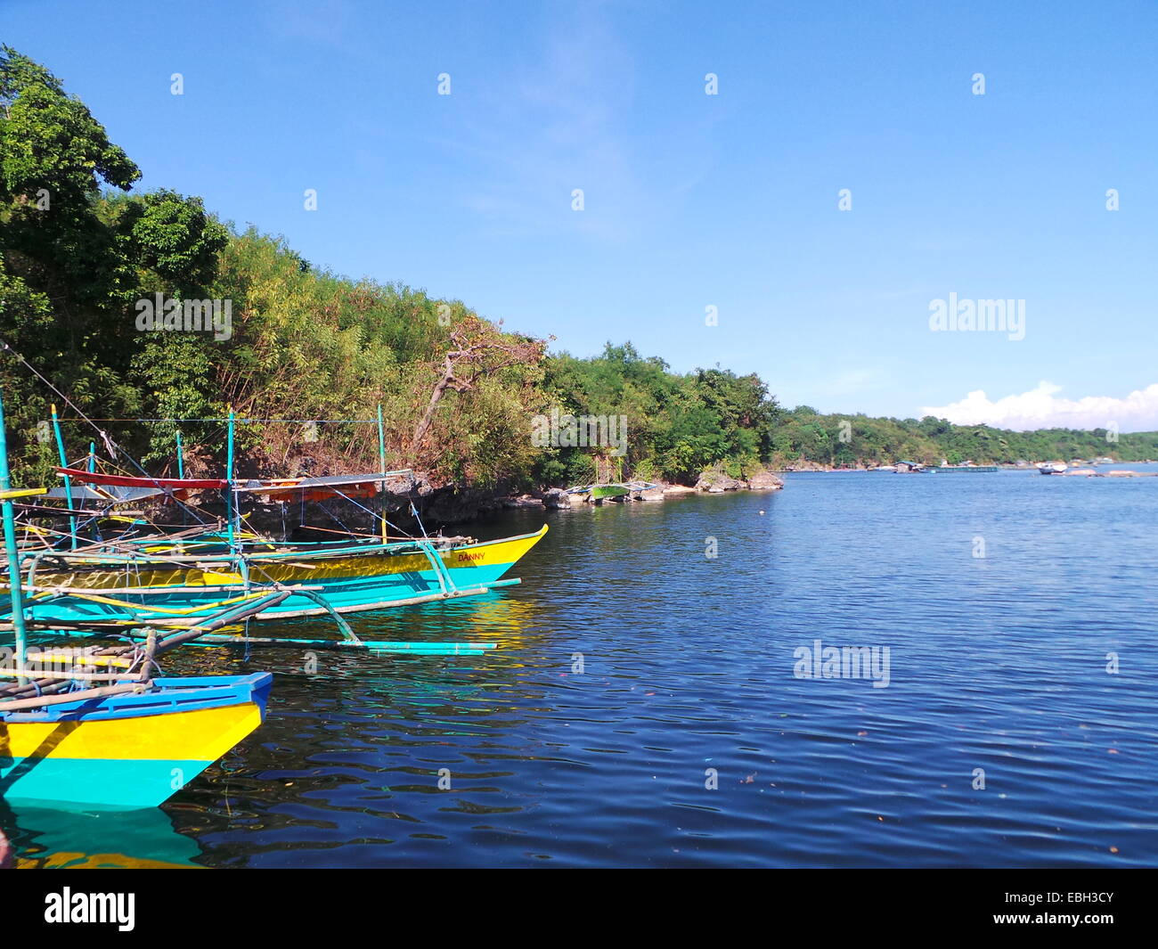 Santiago Island is a fishing village in Bolinao. © Sherbien Dacalanio ...