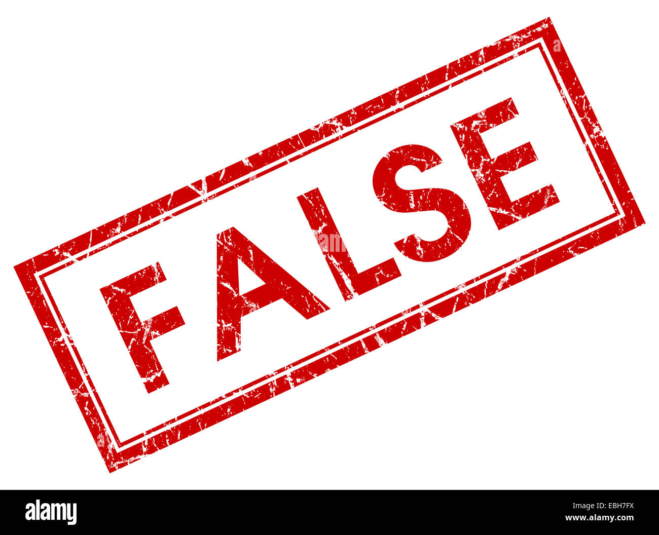 false red square stamp isolated on white background Stock Photo - Alamy