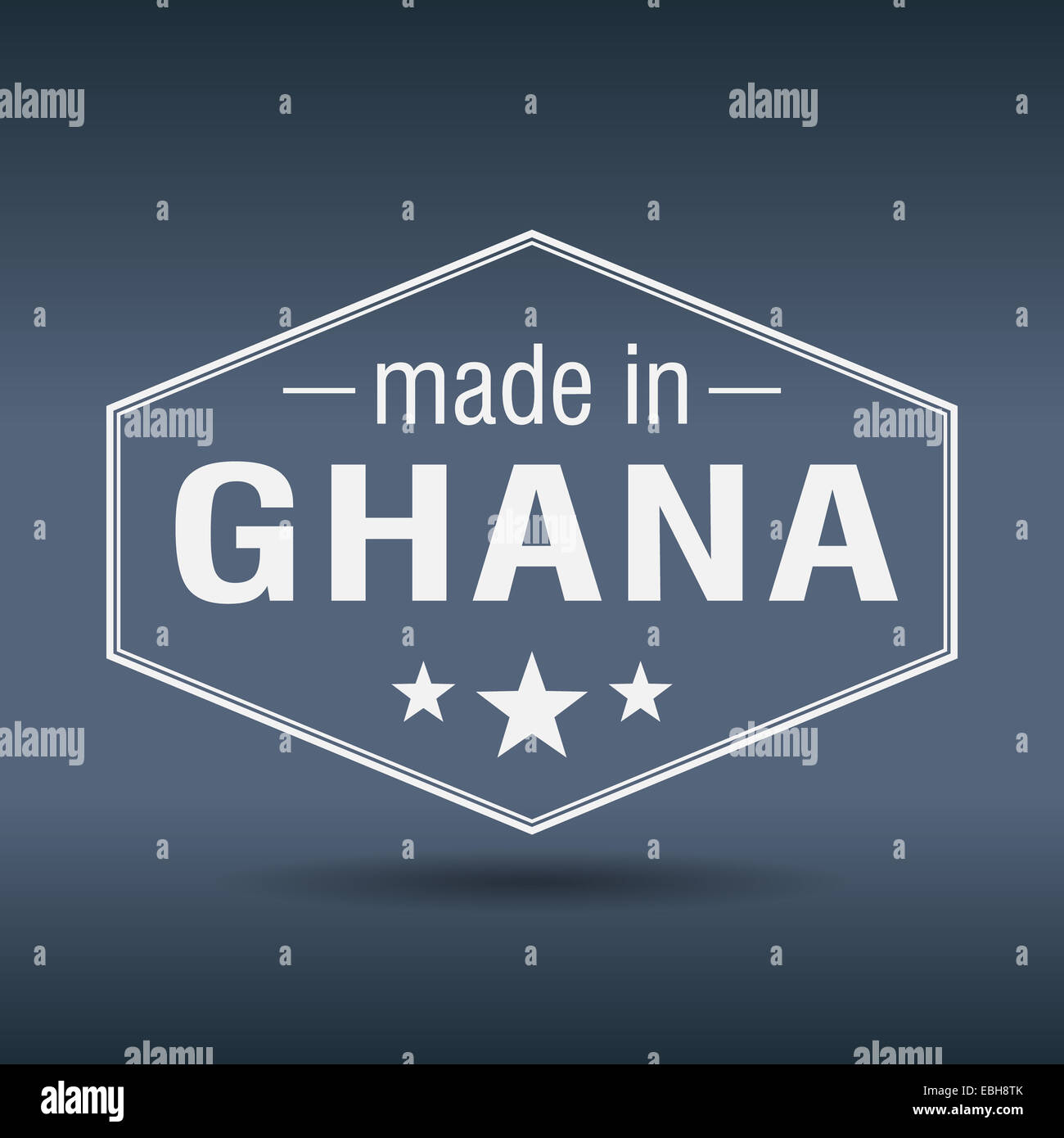 Made in ghana stamp hand hi-res stock photography and images - Alamy