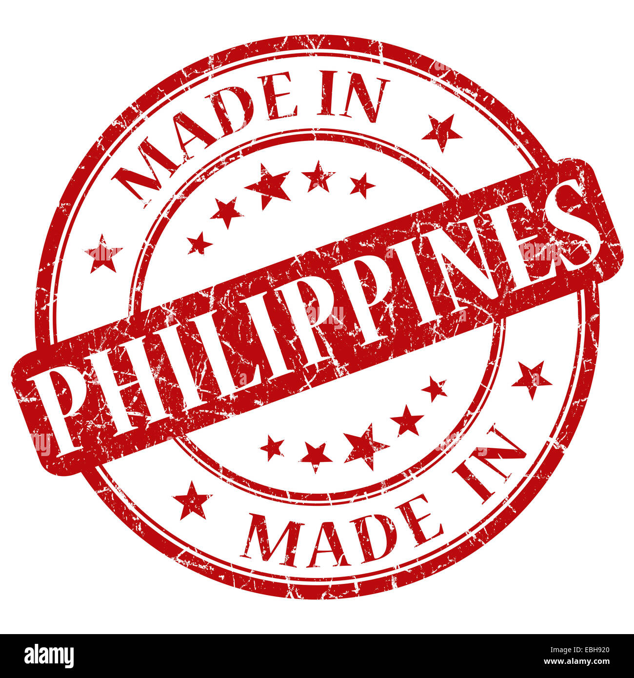 made in philippines stamp Stock Photo - Alamy