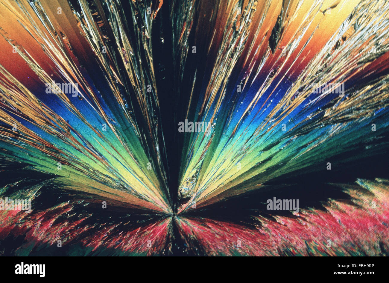 sulfur salt, microscopic photograph Stock Photo - Alamy