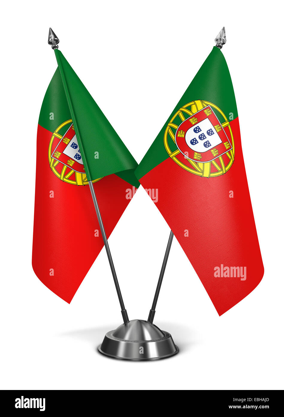 Portugal - Miniature Flags Isolated on White Background Stock Photo - Alamy