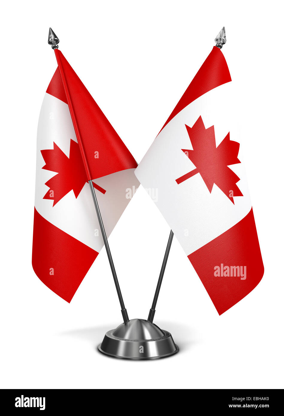 Canada - Miniature Flags Isolated on White Background Stock Photo - Alamy