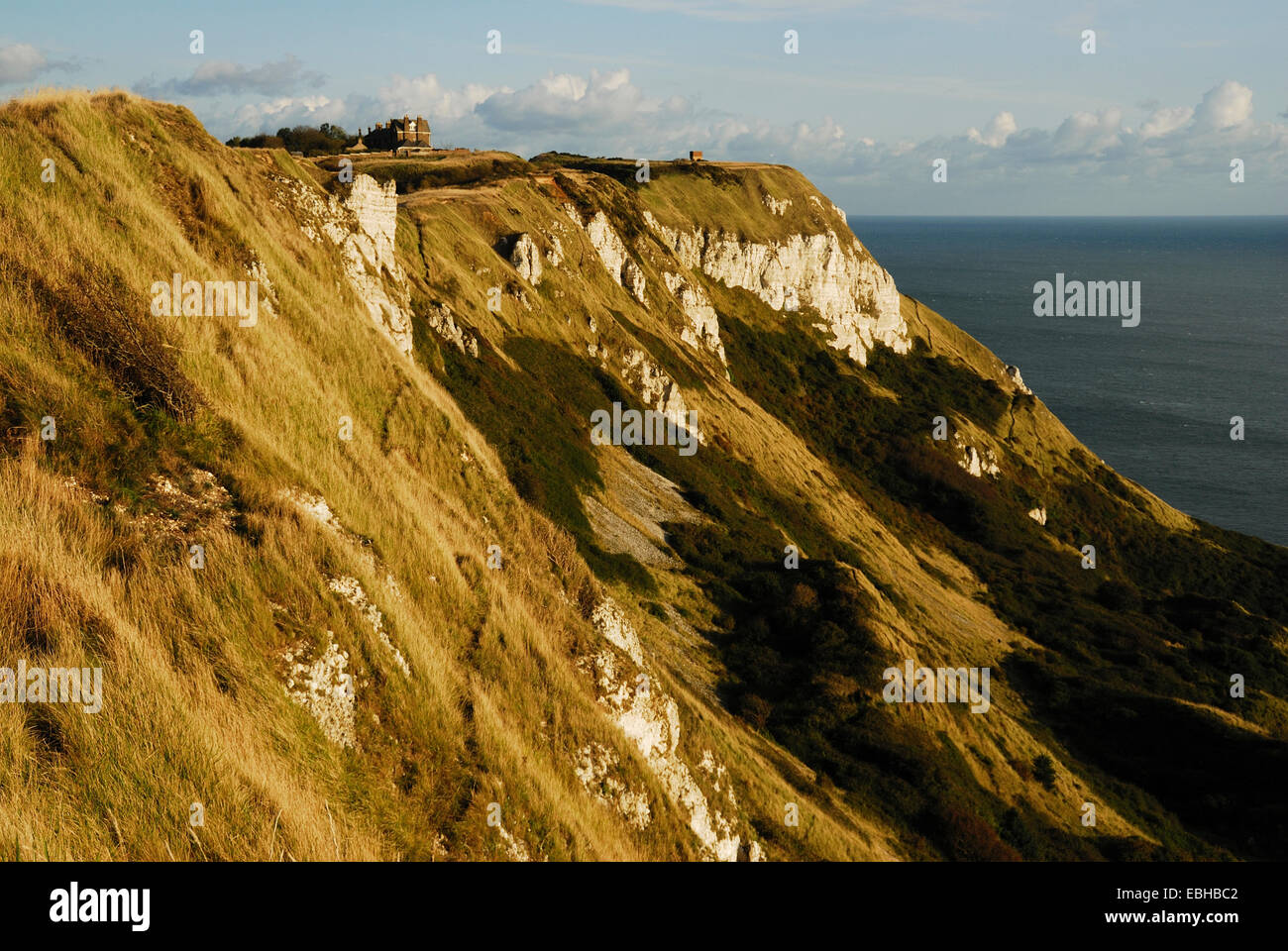 The dramatic cliffs at White Nothe on the Jurassic Coast Dorset UK ...