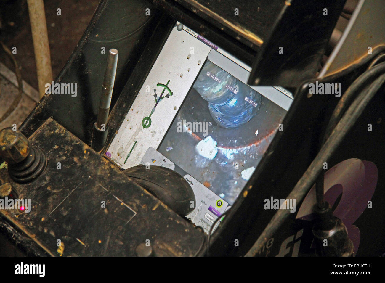 sewer inspection with monitor, Germany Stock Photo - Alamy sewer inspection with monitor, Germany Stock Photo - Alamy